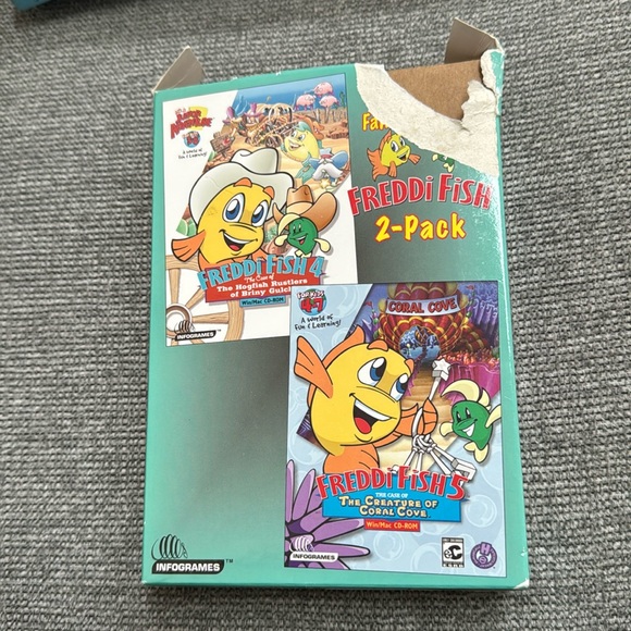 freddi fish | Video Games & Consoles | Freddi Fish 4 And 5 For Winmac ...